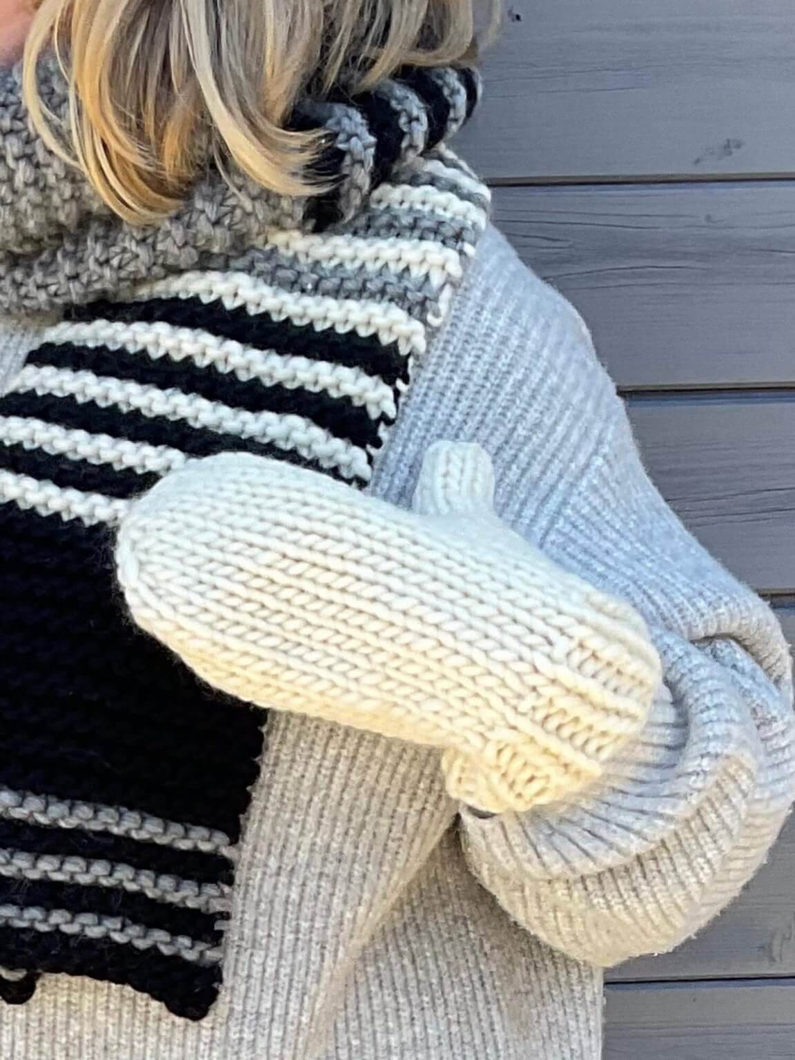 Mittens - Knit Kit - Maggie & Me